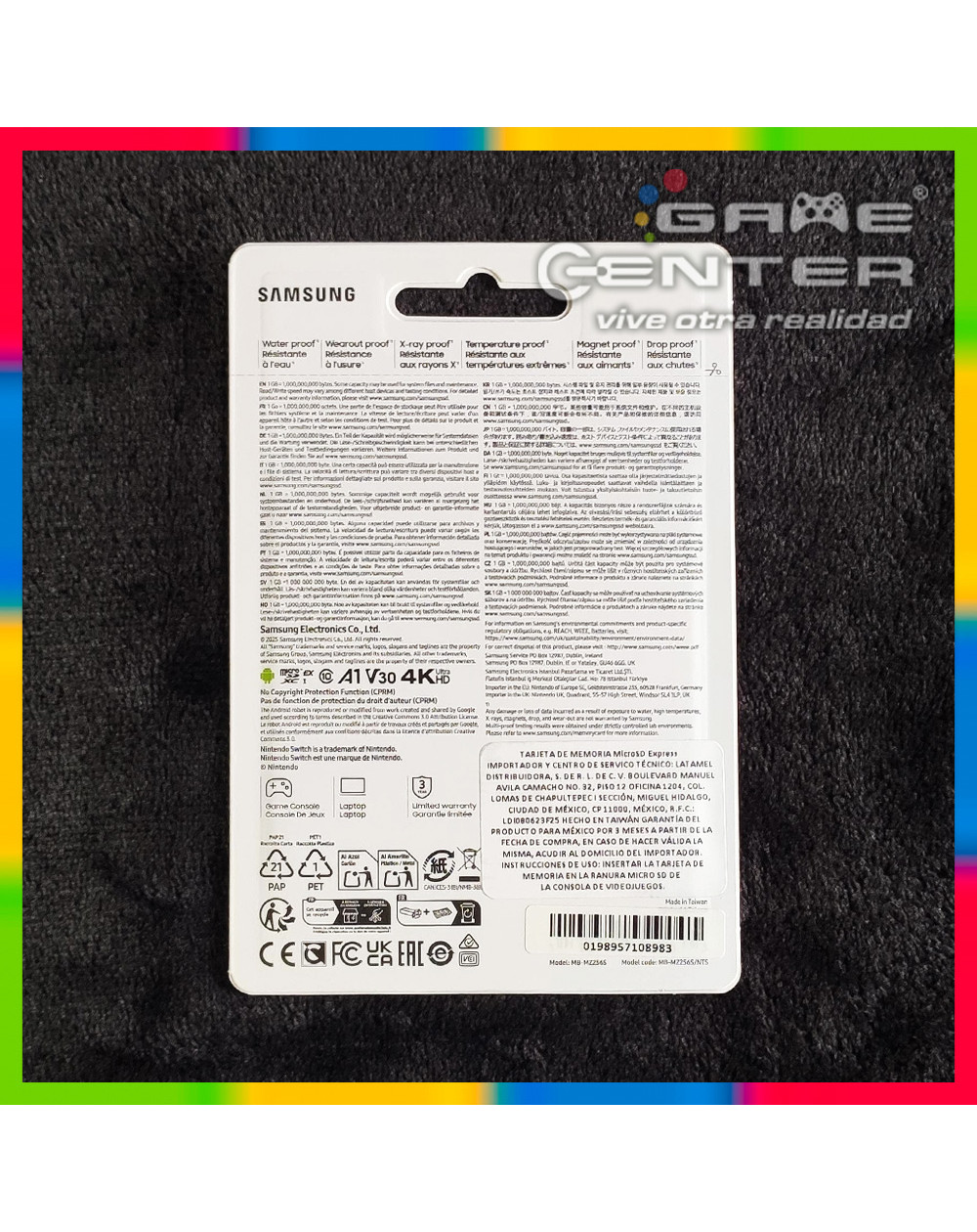 Samsung microSD Express Card 256GB Nintendo Switch 2