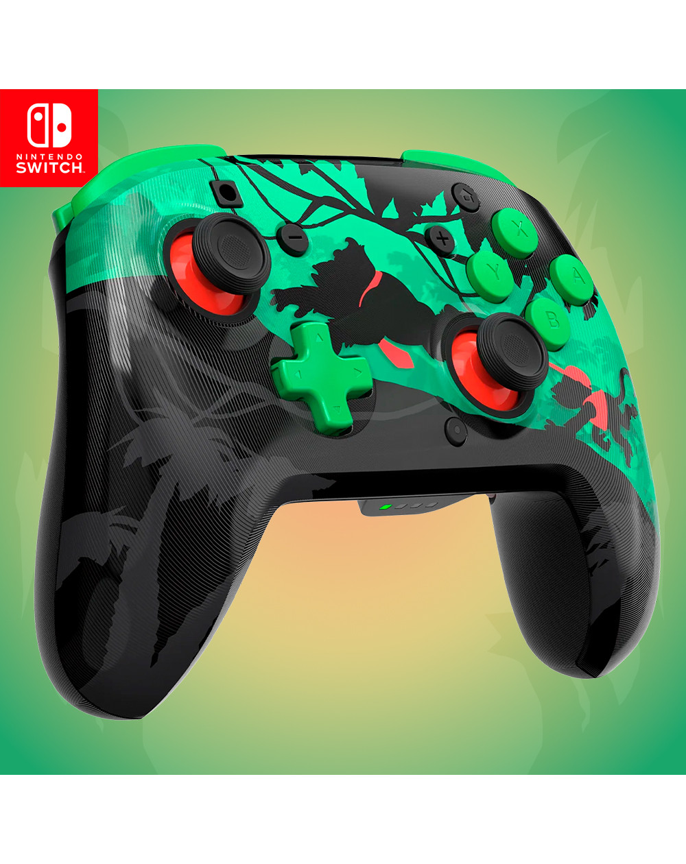 Turtle Beach Control Inalámbrico Rematch Donkey Kong Verde Nintendo ...